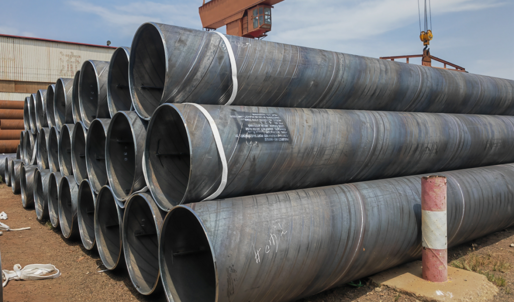 North America SSAW and LSAW steel pipe Project for Piling work – XINYUE ...