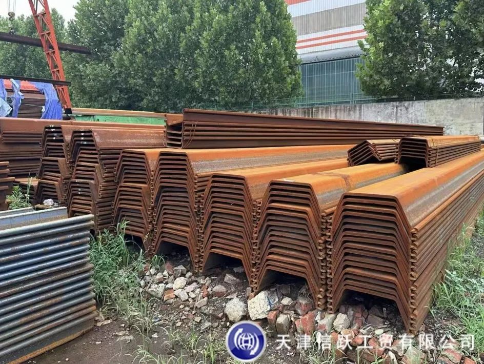 U Steel Sheet Pile Deliver to Peru for Piling – XINYUE STEEL GROUP