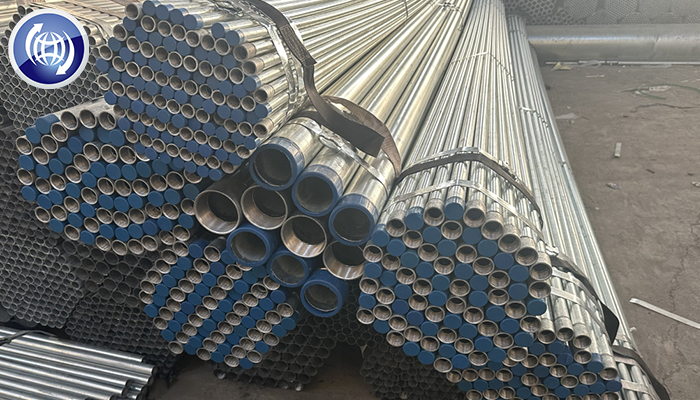 Hot-dip galvanized seamless pipe Support Water transportation pipeline ...