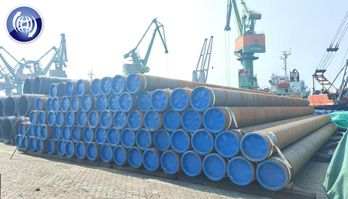 EN10219 S355JRH Piling Pipes Support Egypt Piling Construction – XINYUE ...