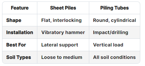XINYUE Steel Sheet Piles & Piling Tubes: Essential Solutions for Modern ...