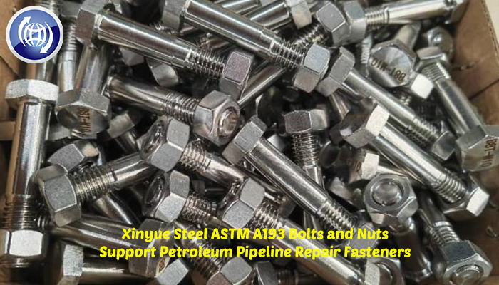 Xinyue Steel ASTM A193 Bolts and Nuts Support Petroleum Pipeline Repair ...